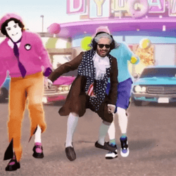 Funny Man Insert Bad Dancing In Just Dance GIF | GIFDB.com