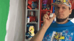 Funny Man Throwing Pokeball Meme GIF | GIFDB.com