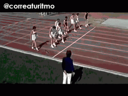 Funny Marathon Different Direction GIF | GIFDB.com