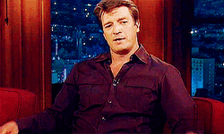 Funny Nathan Fillion As Guest GIF | GIFDB.com