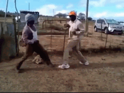 Funny Punch Swing And A Miss GIF | GIFDB.com