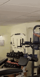 Funny Queer Walking On Balance Beam GIF | GIFDB.com