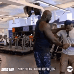 Funny Shaquille O'neal Leg Lift GIF | GIFDB.com