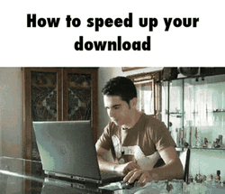 Funny Speed Up Your Download GIF | GIFDB.com