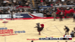Funny Toronto Raptors Mascot Bowling GIF | GIFDB.com