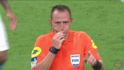 Futbol Fifa Referee Box Hand Signal GIF | GIFDB.com