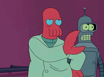 Futurama Zoidberg Snapping Claw GIF | GIFDB.com