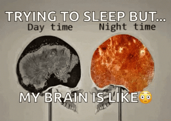 Galaxy Brain Awake GIF | GIFDB.com