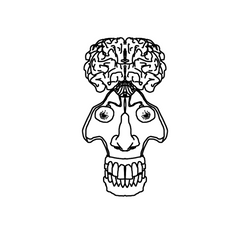 Galaxy Brain Meme Moving Sketch GIF | GIFDB.com