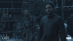 Game Of Thrones Brienne Watches Sansa And Jon GIF | GIFDB.com