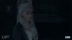 Game Of Thrones Queen Daenerys Worried Sad GIF | GIFDB.com