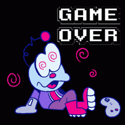 Game Over Gaming GIF | GIFDB.com