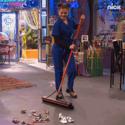 Game Shakers Sweeping GIF | GIFDB.com