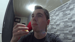 Gamer Man Eating GIF | GIFDB.com