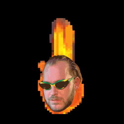 Gangster Face On Fire GIF | GIFDB.com