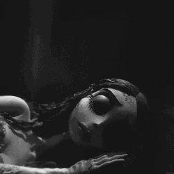 Gaunt Corpse Bride Sleeping GIF | GIFDB.com