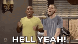 Gay Friends Screaming Hell Yeah Brother GIF | GIFDB.com