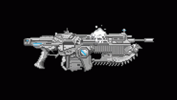 Gears Of War Pixel Lancer GIF | GIFDB.com