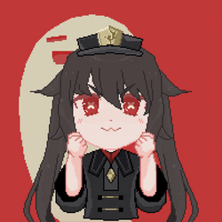 Genshin Hu Tao Angry Pose GIF | GIFDB.com