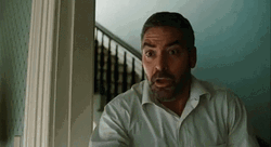 George Clooney Rolling On The Floor GIF | GIFDB.com