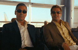 George Clooney Wearing Shades GIF | GIFDB.com