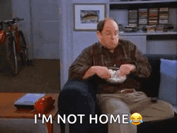 George Costanza Chilling Not Home GIF | GIFDB.com