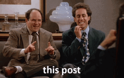 George Costanza Jerry Seinfeld Nothing GIF | GIFDB.com