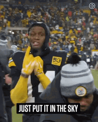 George Pickens Just Put It In The Sky GIF | GIFDB.com