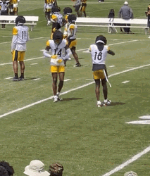 George Pickens Right Foot Creep GIF | GIFDB.com