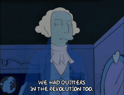 George Washington Talking The Simpsons GIF | GIFDB.com