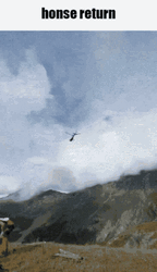 Get To The Choppa Horse Return GIF | GIFDB.com