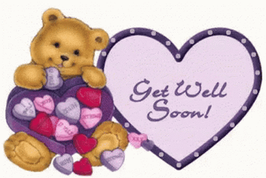 Get Well Smiling Bear GIF | GIFDB.com
