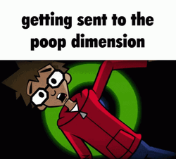 Getting Sent To The Poop Dimension Meme GIF | GIFDB.com