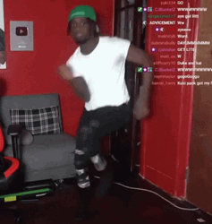 Getting Sturdy Kai Cenat Tiktok Dance GIF | GIFDB.com