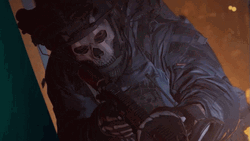 Ghost Cod Aiming His Gun GIF | GIFDB.com