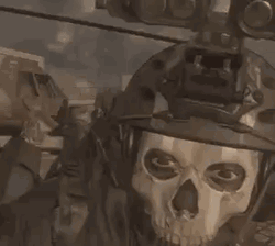 Ghost Cod Lying On His Stomach GIF | GIFDB.com