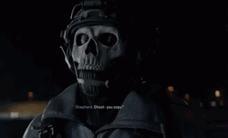 Ghost Cod Responding Through Radio While Walking GIF | GIFDB.com