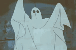Ghost Hug Spooky Cartoon Man GIF | GIFDB.com