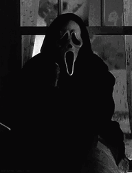 Ghostface By The Window GIF | GIFDB.com
