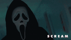 Ghostface Tilting Head GIF | GIFDB.com