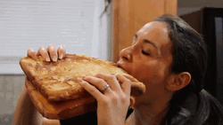 Giant Grilled Ham And Cheese Sandwich GIF | GIFDB.com