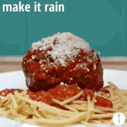 Giant Meatball In A Spaghetti GIF | GIFDB.com
