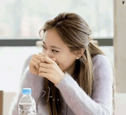 Giggle Nervous Laughter Chou Tzuyu GIF | GIFDB.com