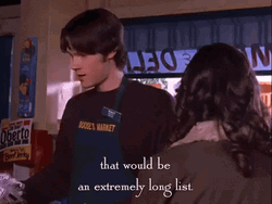 Gilmore Girls Netflix Extremely Long List GIF | GIFDB.com