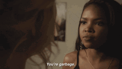 Girl Fight Verbal Argument You're Garbage GIF | GIFDB.com