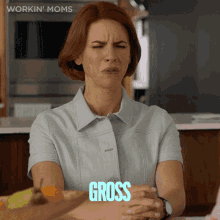 Girl Frowns Saying Gross GIF | GIFDB.com