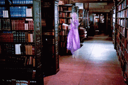 Girl Ghost In The Library GIF | GIFDB.com