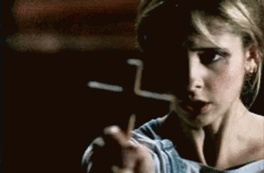 Girl Shaking While Holding Cross GIF | GIFDB.com