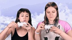 Girls Drinking Beer In Can GIF | GIFDB.com