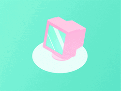 Girly Computer Monitor Animation GIF | GIFDB.com